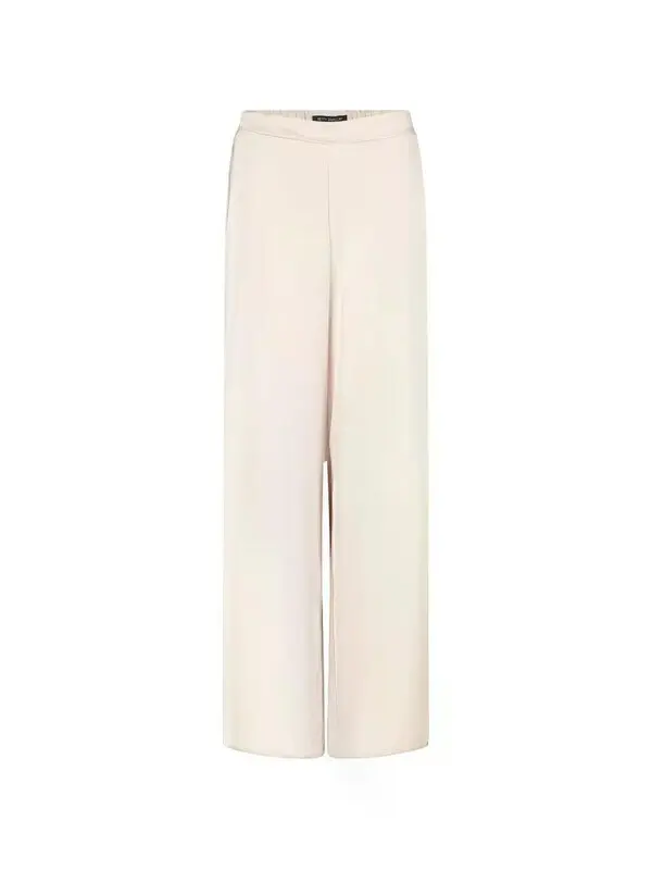 BETTY BARCLAY Marlene Satin-finish Wide-leg Trousers
