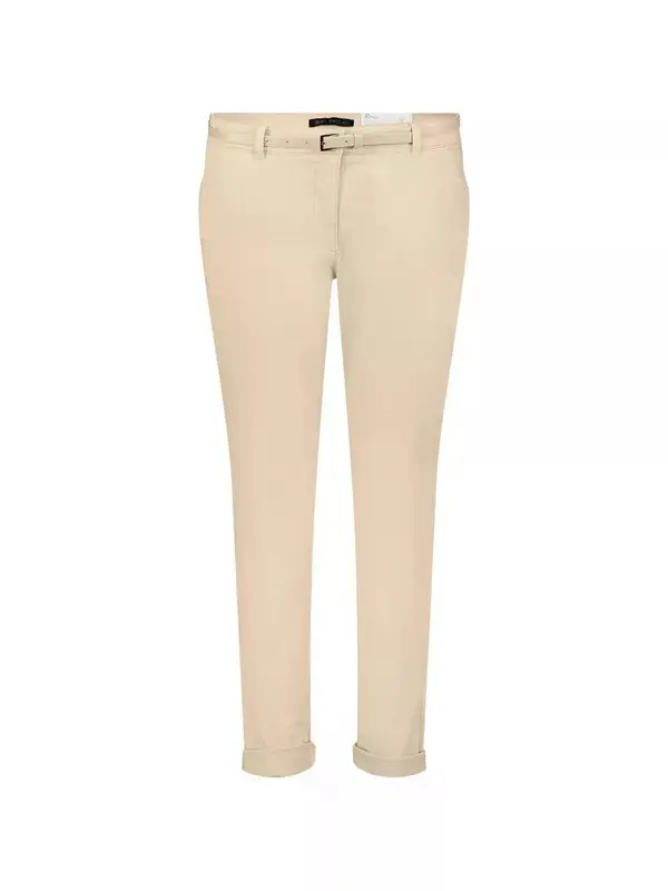 BETTY BARCLAY Belted Turned-up Trousers