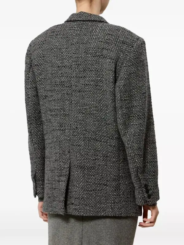 MARANT ETOILE Parly Jacket Charcoal Herringbone