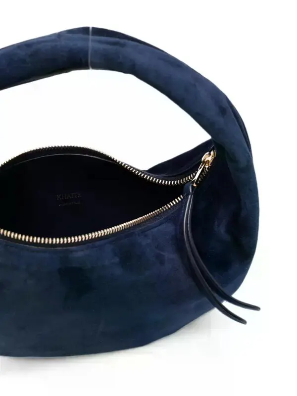 Khaite Mini Olivia Suede Tote Bag