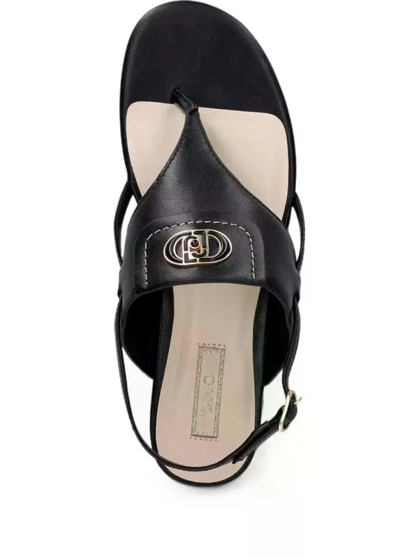 Liu Jo Logo-plaque Buckled-strap Sandals