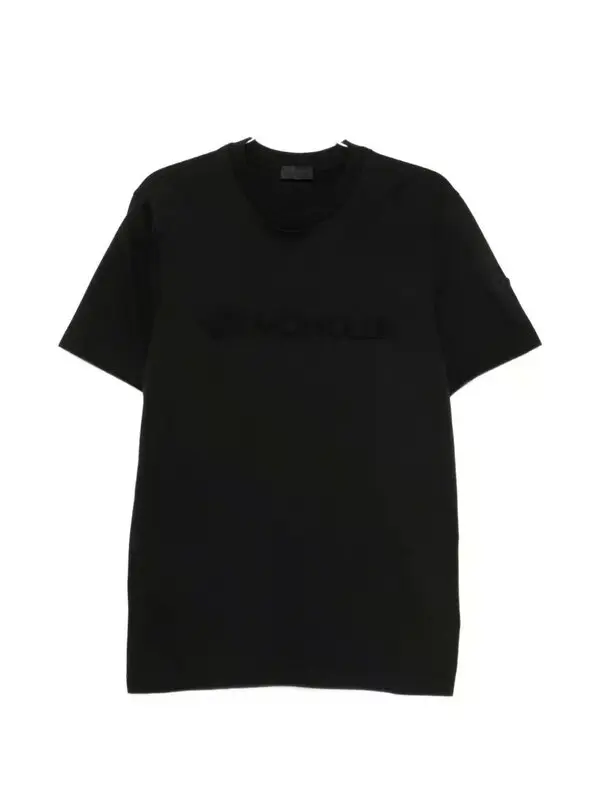 Moncler Logo-detail T-shirt - Black