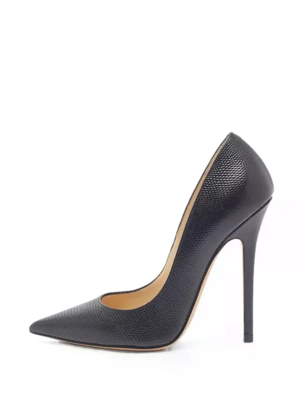 JIMMY CHOO Anouk Lizard-embossed Pumps