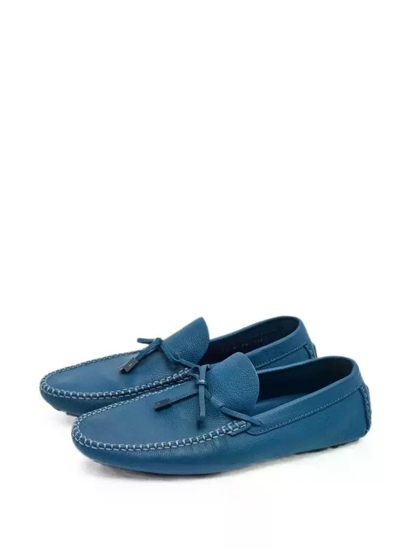LOUIS VUITTON Monte Carlo Leather Loafers