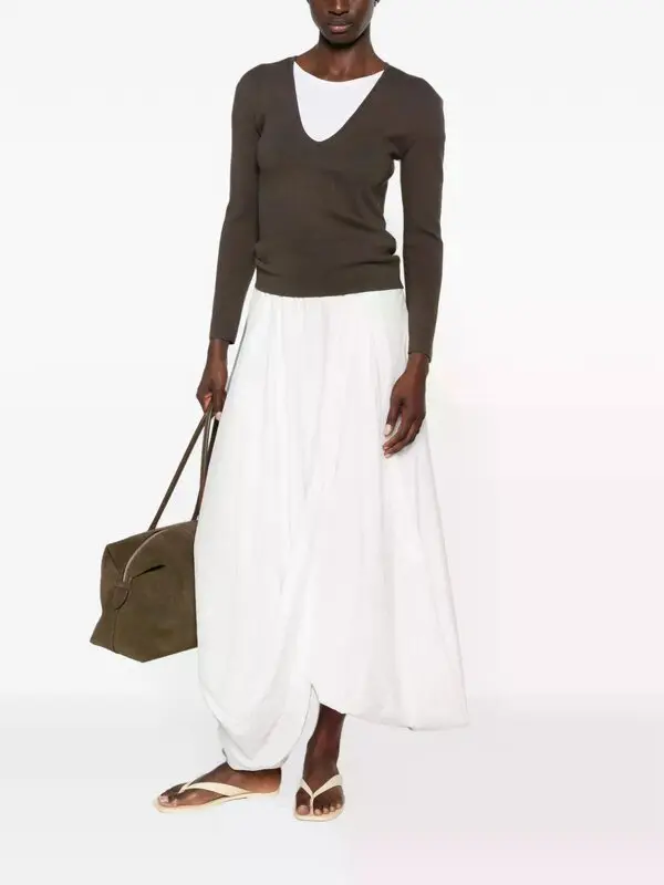 TOTEME V-neck Long-sleeve Sweater