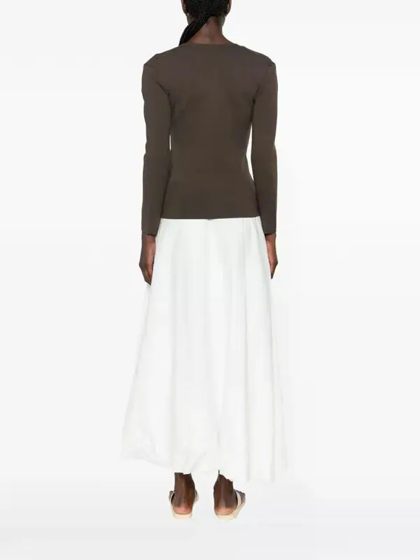 TOTEME V-neck Long-sleeve Sweater