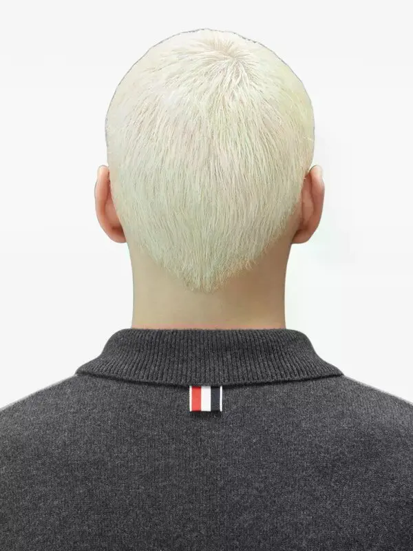 Thom Browne 4-bar Polo Shirt - Grey