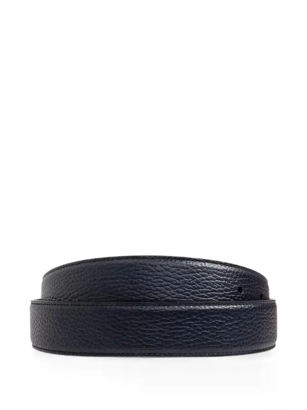 FERRAGAMO Reversible Grained Calf Leather Belt