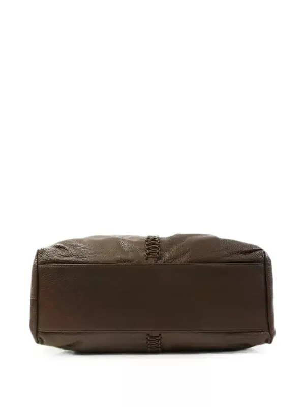 BVLGARI Lion Head Leather Shoulder Bag