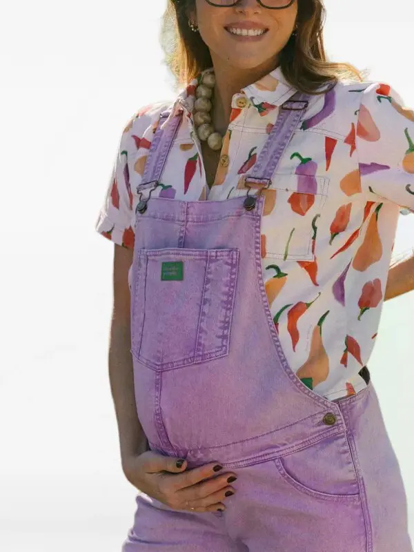 FAVORITE PEOPLE Violet Maternity Overalls