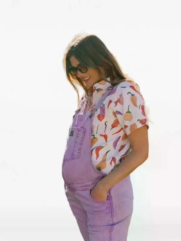 FAVORITE PEOPLE Violet Maternity Overalls