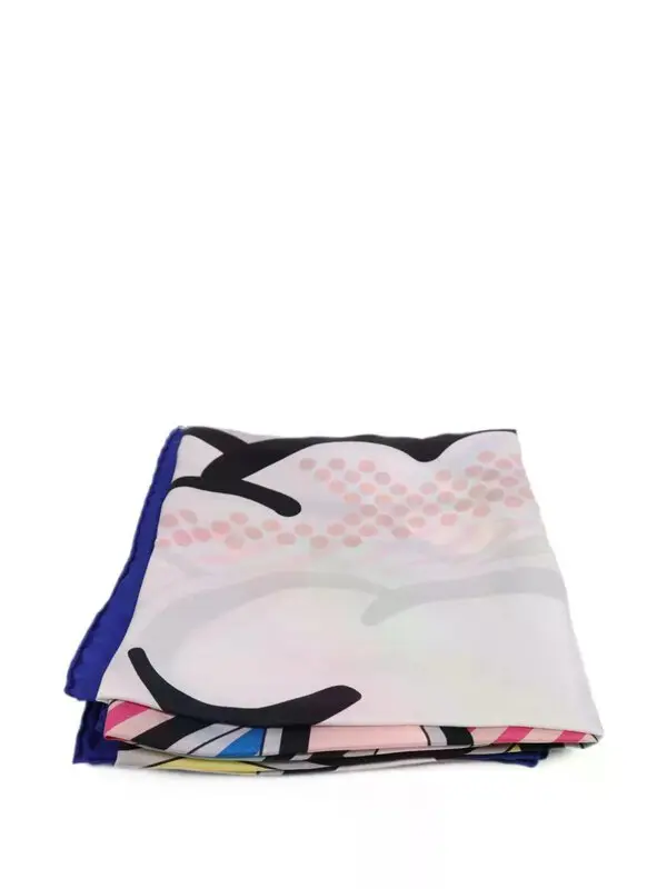 Hermès Pégase Pop Silk Scarf