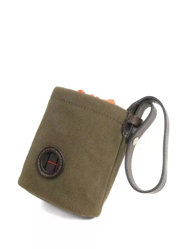 Hermès Barenia Leather Detail Wallet - Green