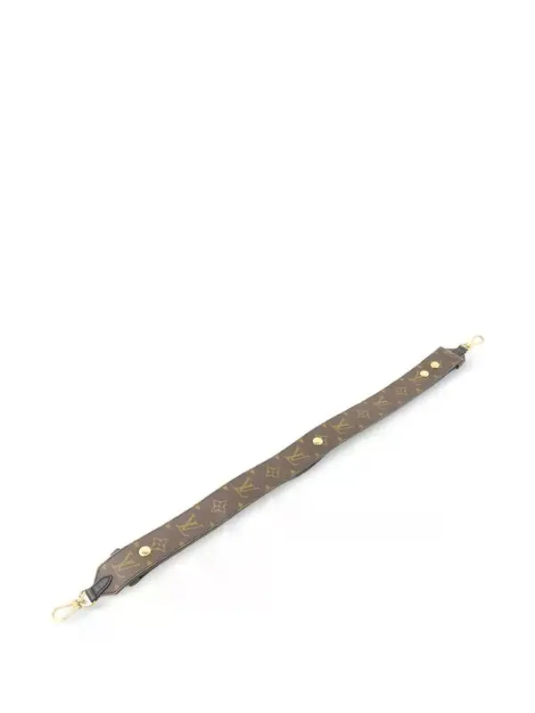 LOUIS VUITTON Monogram Canvas Shoulder Strap With Gold-tone Hardware