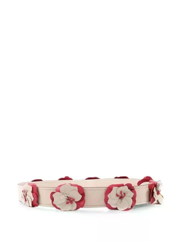 Prada Floral-appliqué Shoulder Strap