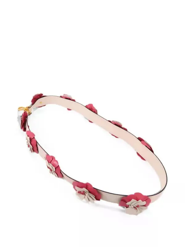 Prada Floral-appliqué Shoulder Strap