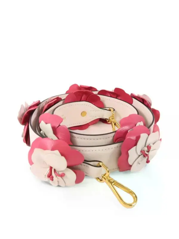 Prada Floral-appliqué Shoulder Strap