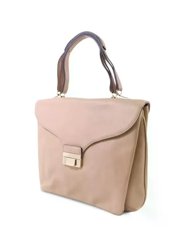Valentino Garavani Foldover Leather Shoulder Bag
