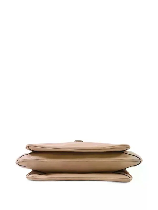 Valentino Garavani Foldover Leather Shoulder Bag