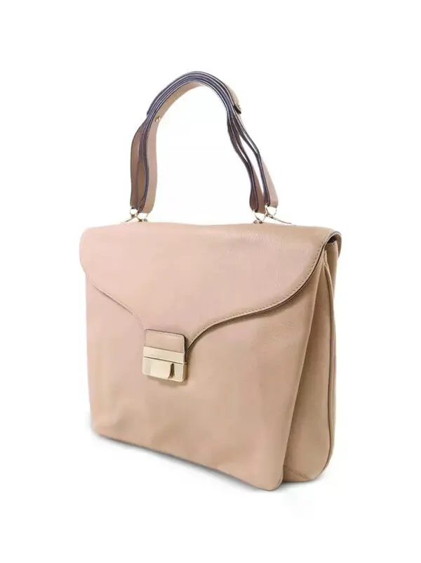 Valentino Garavani Foldover Leather Shoulder Bag