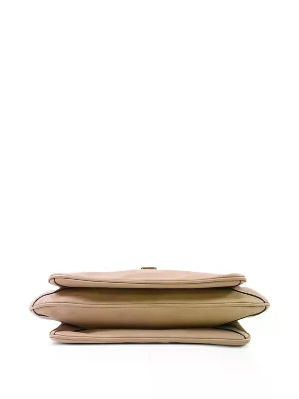 Valentino Garavani Foldover Leather Shoulder Bag