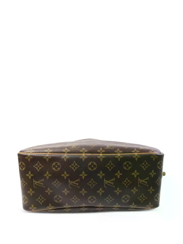 LOUIS VUITTON Monogram Canvas Deauville Duffle Bag - Brown
