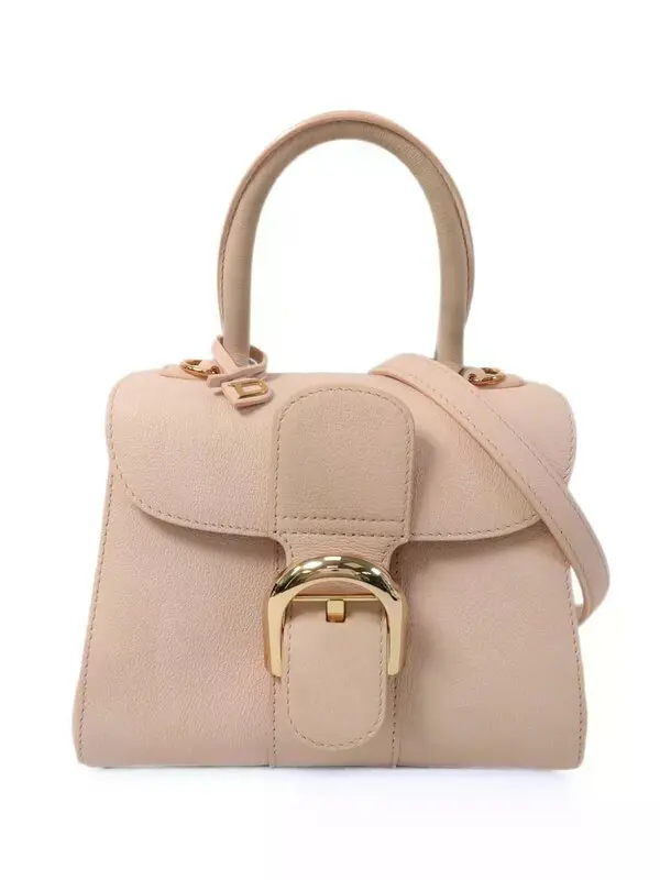 Delvaux Mini Brillant Leather Shoulder Bag