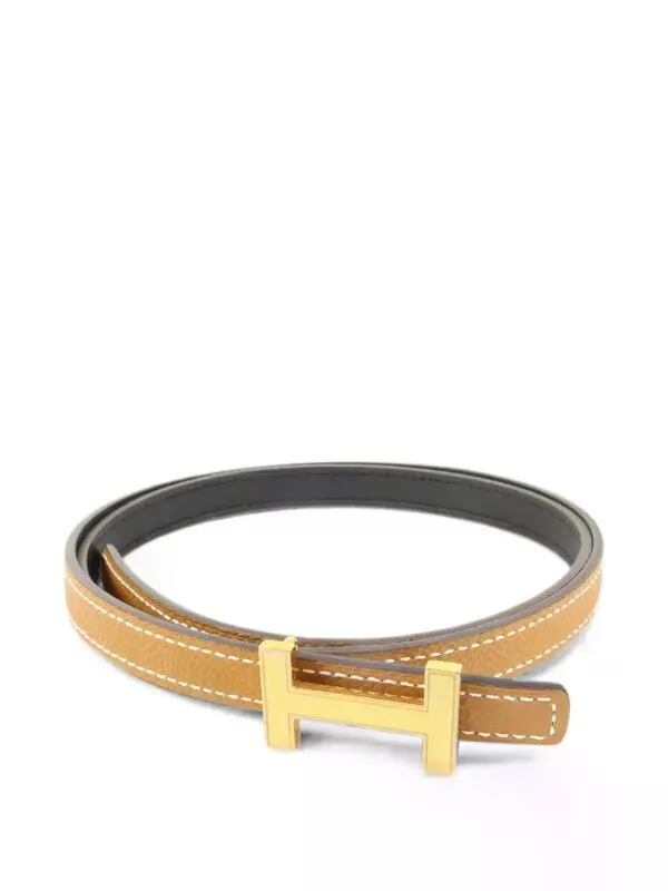 Hermès H-buckle Reversible Belt