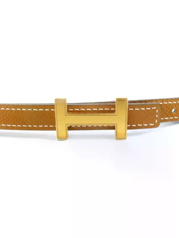 Hermès H-buckle Reversible Belt