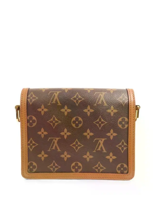 LOUIS VUITTON Mini Dauphine Monogram Reverse Shoulder Bag