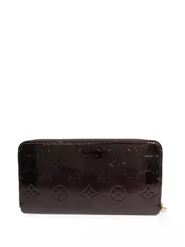 LOUIS VUITTON Monogram Vernis Zippy Wallet