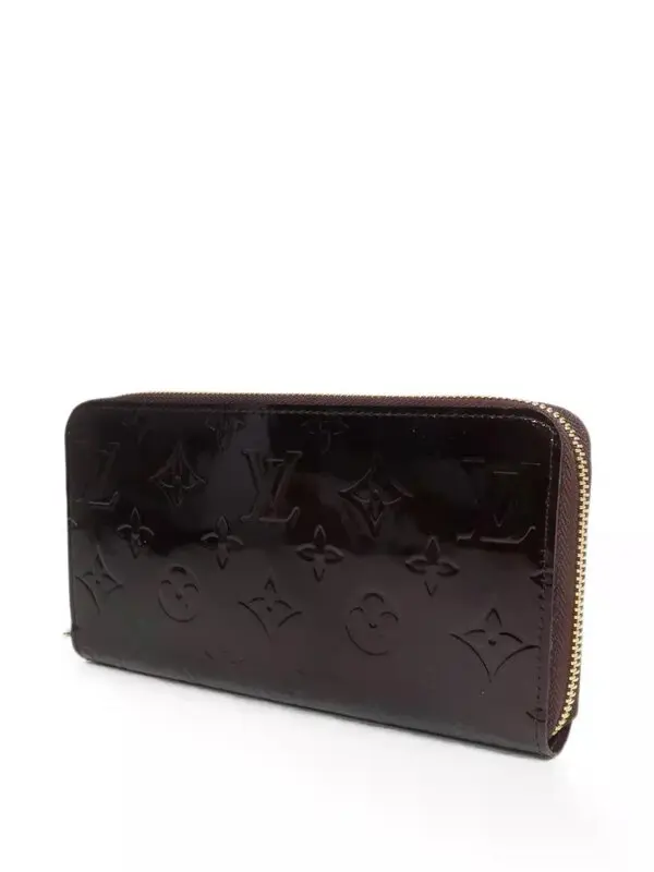LOUIS VUITTON Monogram Vernis Zippy Wallet