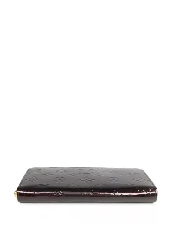 LOUIS VUITTON Monogram Vernis Zippy Wallet