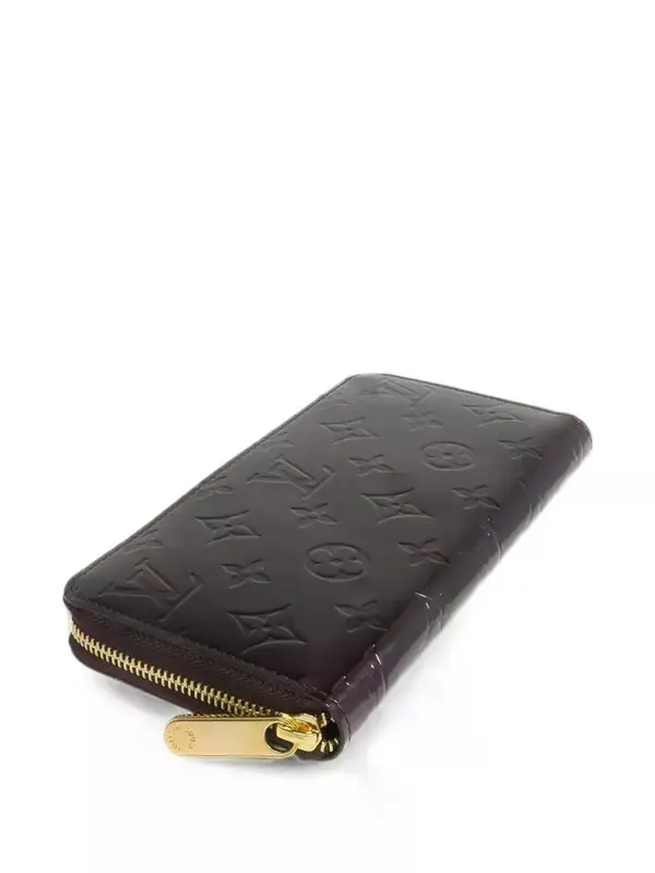 LOUIS VUITTON Monogram Vernis Zippy Wallet