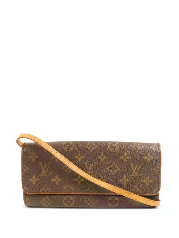 LOUIS VUITTON Pochette Twin Shoulder Bag - Brown