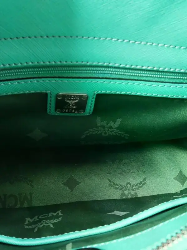 Mcm Leather Tote Bag