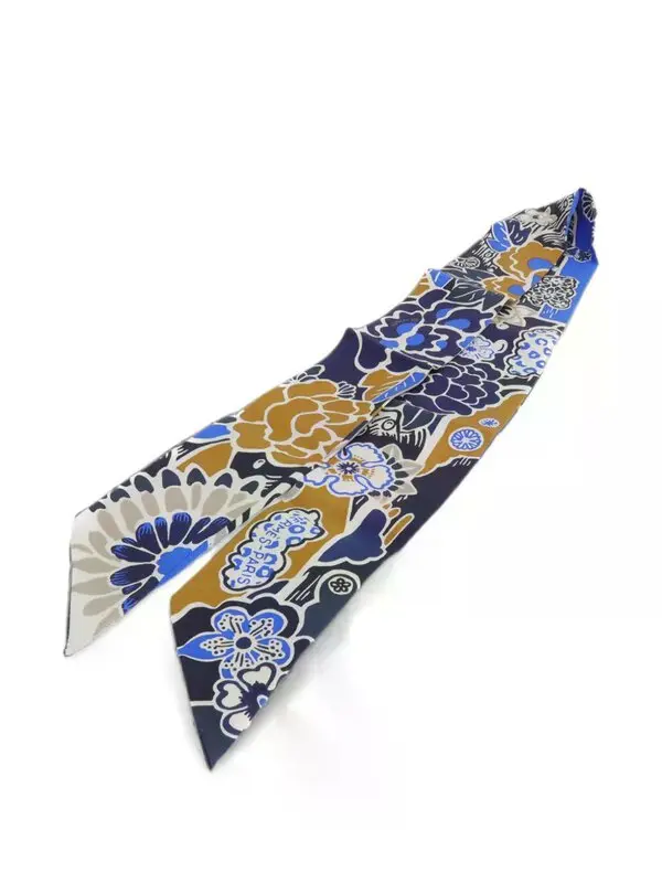 Hermès Twilly Floral-print Scarf