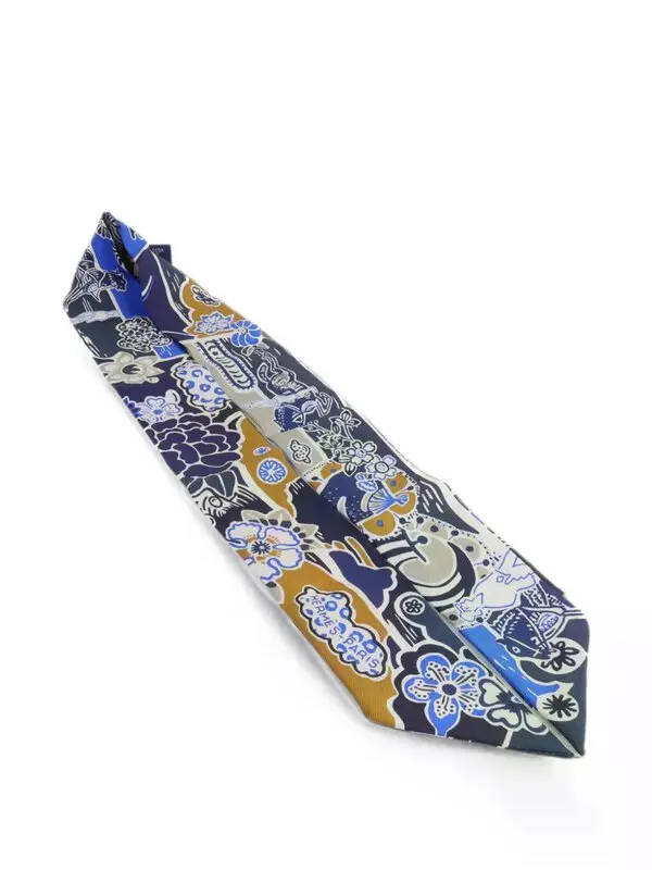 Hermès Twilly Floral-print Scarf