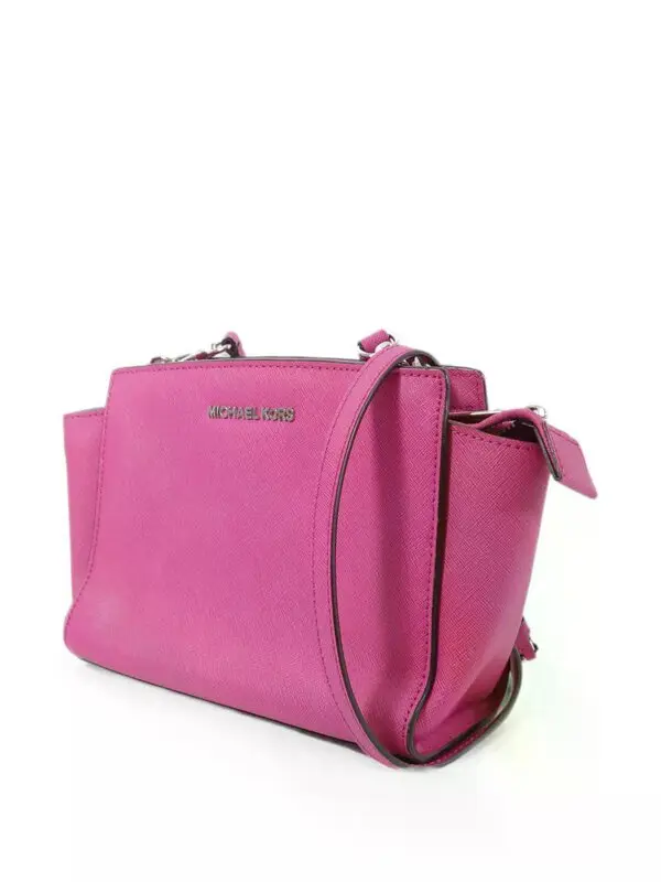 Michael Kors Logo-plaque Leather Shoulder Bag