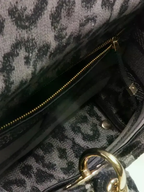 Dior Lady D-lite Tote Bag - Grey