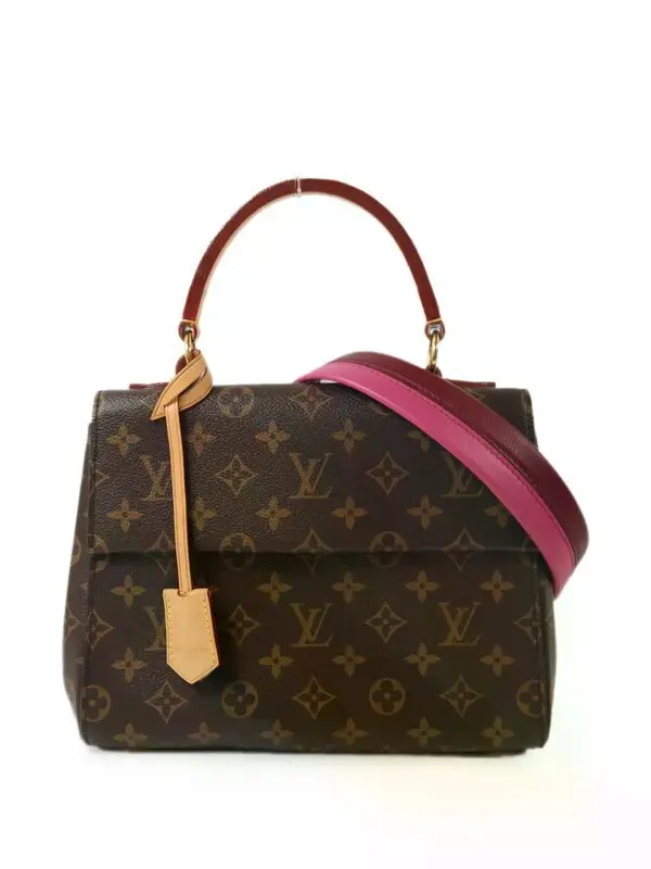 LOUIS VUITTON Monogram Cluny Bb Tote Bag
