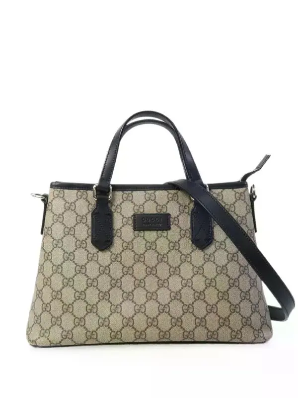 Gucci Gg Supreme Two-way Tote Bag