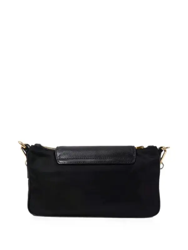 Prada Logo-plaque Shoulder Bag