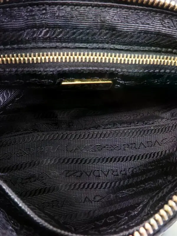 Prada Logo-plaque Shoulder Bag