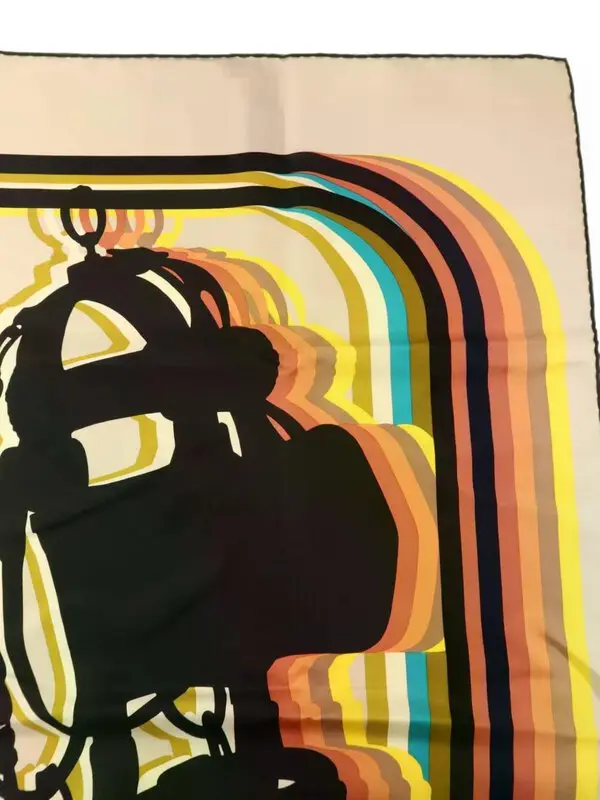 Hermès Graphic-print Scarf