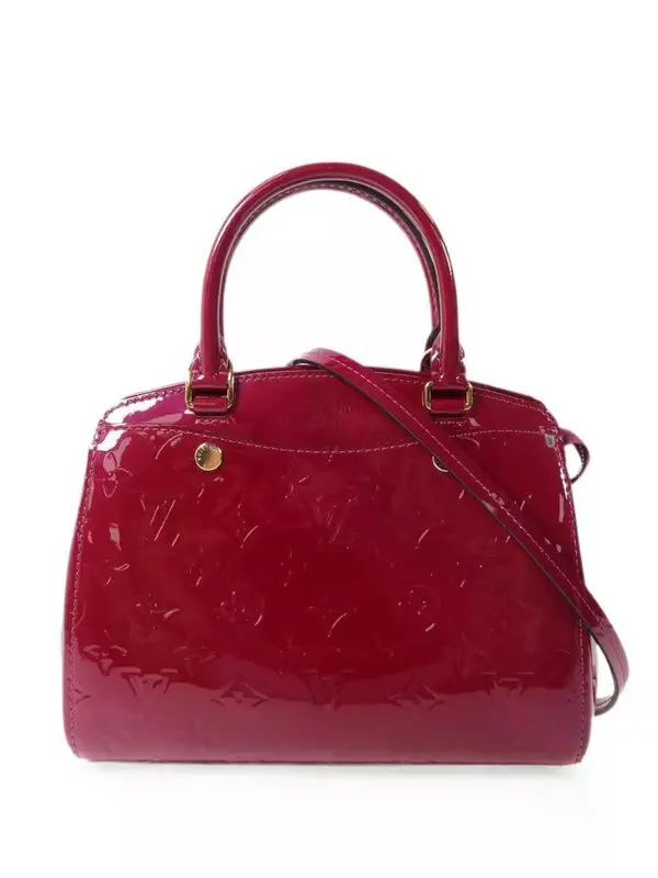 LOUIS VUITTON Pm Monogram Vernis Brera Shoulder Bag