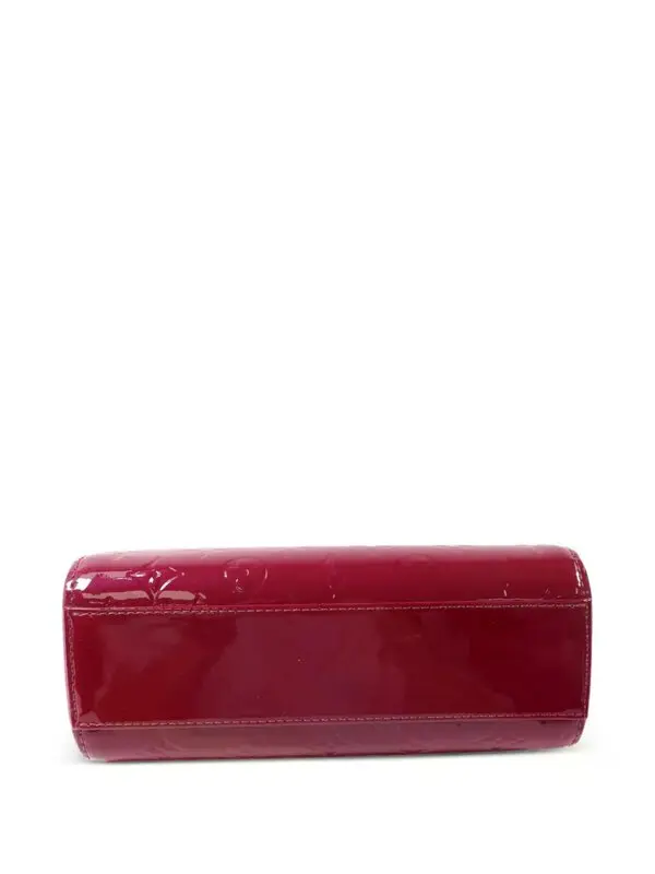 LOUIS VUITTON Monogram Vernis Brera Shoulder Bag - Red