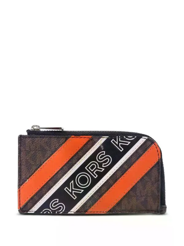 Michael Kors Logo-print Wallet - Brown