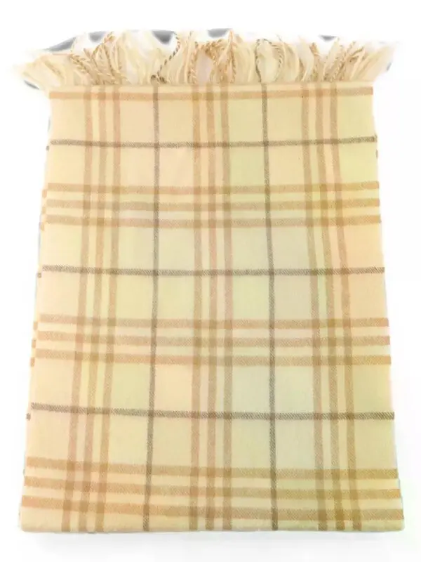 Burberry Check Cashmere Scarf