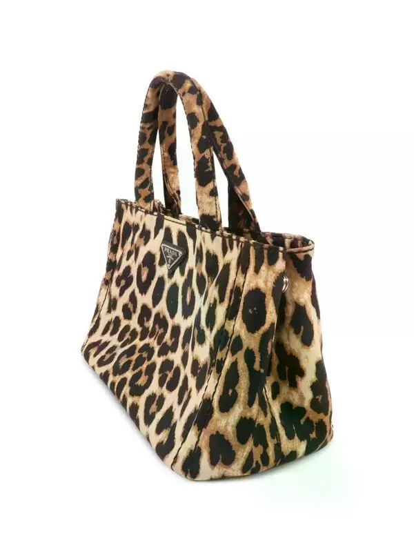 Prada Leopard-print Tote Bag
